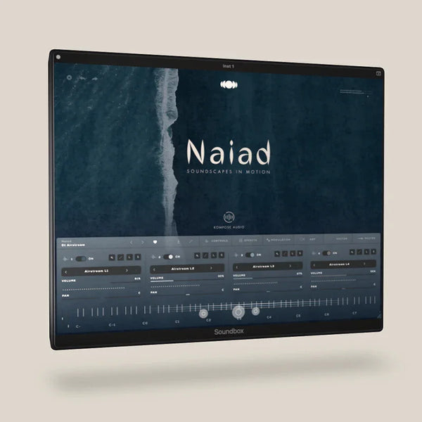 Naiad - Moving Soundscapes Soundbox Instrument